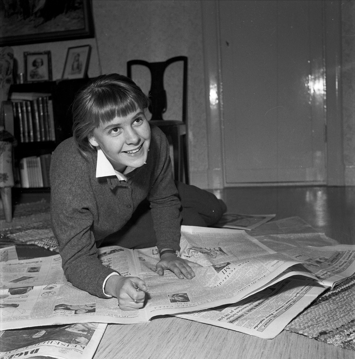 Birgitta Pettersson, Salka Valka som ung i filmen med samma namn ...