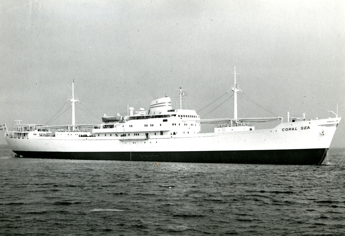 M/S Coral Sea (b.1960, Kockums mek. Verkstads A/B, Malmö) - Norsk ...