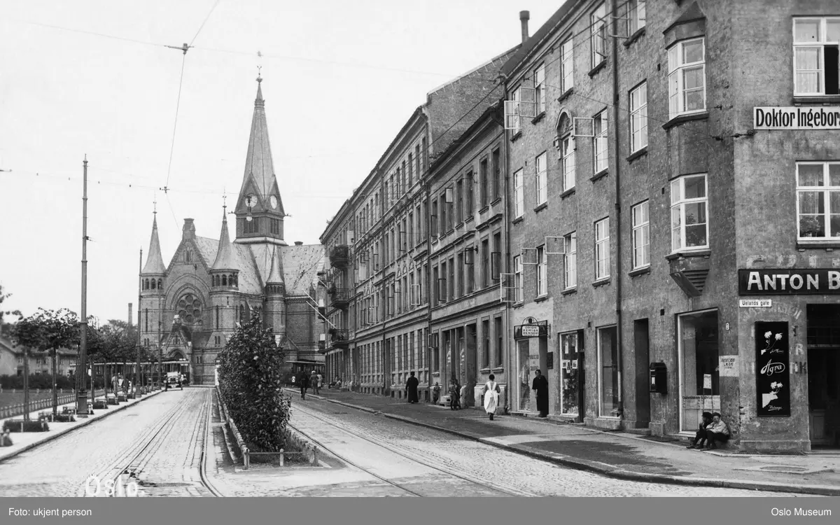 Oslo parti fra Sagene. - Oslo Museum / DigitaltMuseum