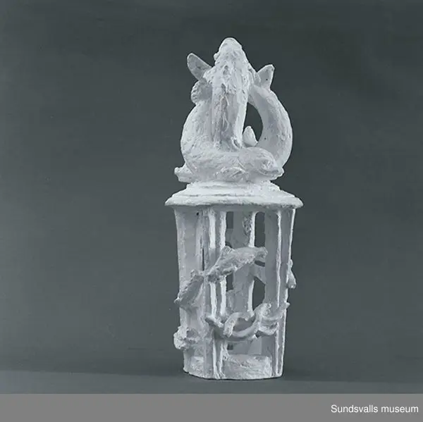 Skulptur av konstnären Gustav Adolf Hedblom. - Sundsvalls museum ...