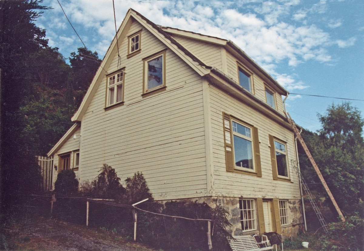 Huset som Edith Rabinowitz og Hans Reichwald leide i Skånevik ...