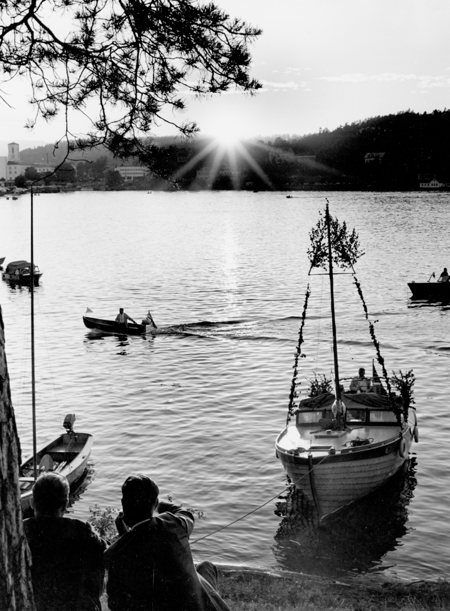 Kalvøya. St. Hans 1962. - DEXTRA Photo / DigitaltMuseum