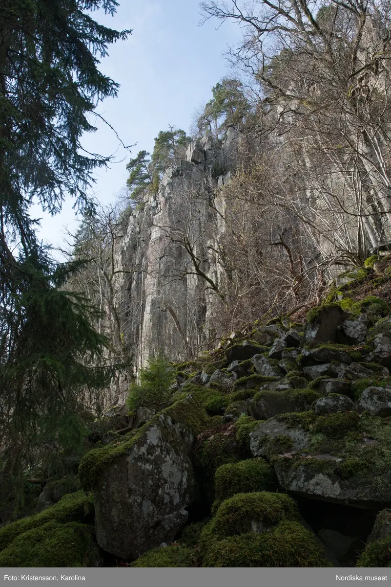 Halleberg i Västergötland, fotograferat för utställningen Gamlingar, då ...