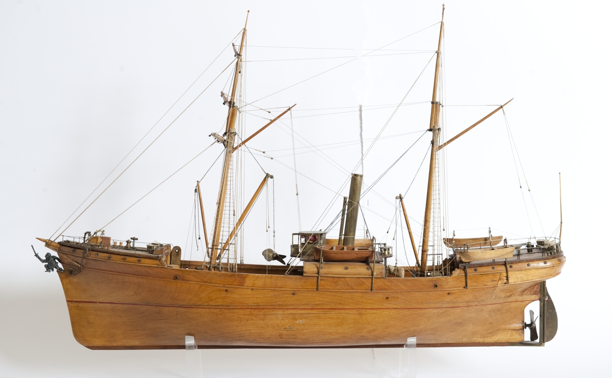 Fartygsmodell - Sjöhistoriska museet / DigitaltMuseum
