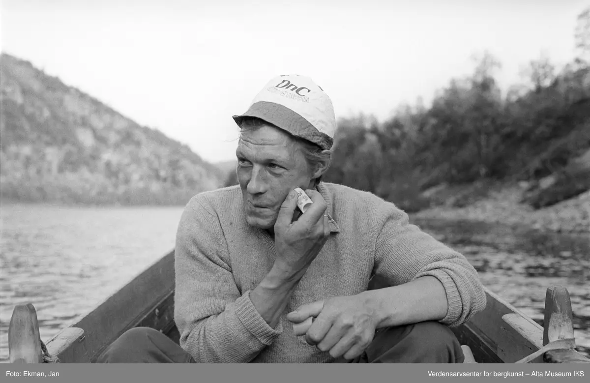 Landskap med person(er). - Verdensarvsenter for bergkunst – Alta Museum ...