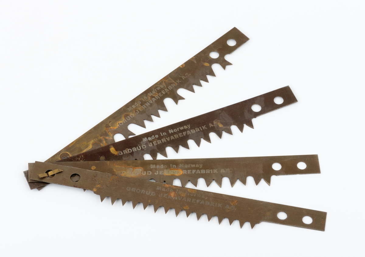 Sagblad - Anno Norsk skogmuseum / DigitaltMuseum