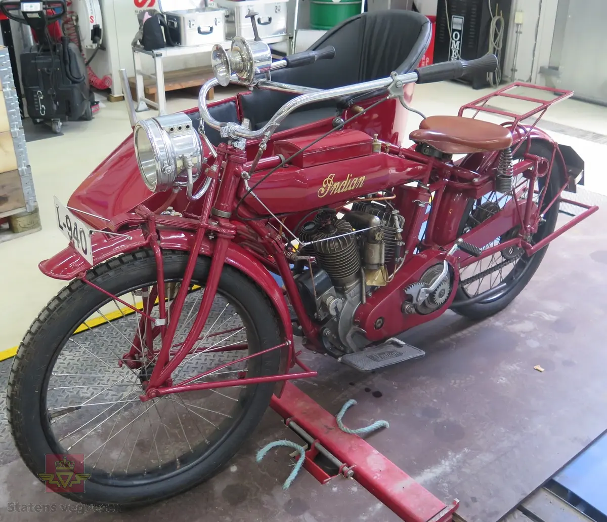 Motorsykkel - Norsk vegmuseum / DigitaltMuseum