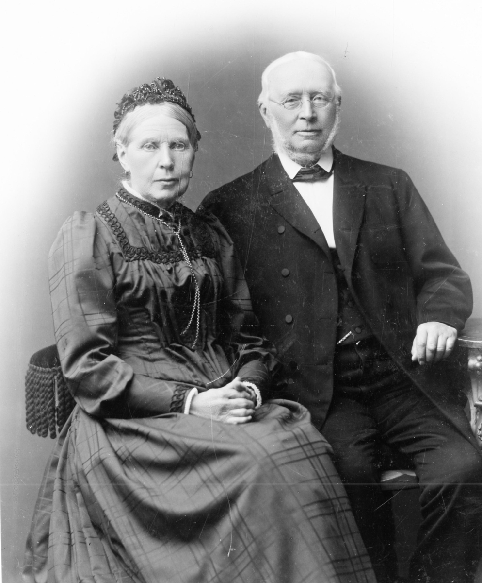 Peter A. Heuch Rømer og Dorothea Benedikte Rømer. - Telemark Museum ...