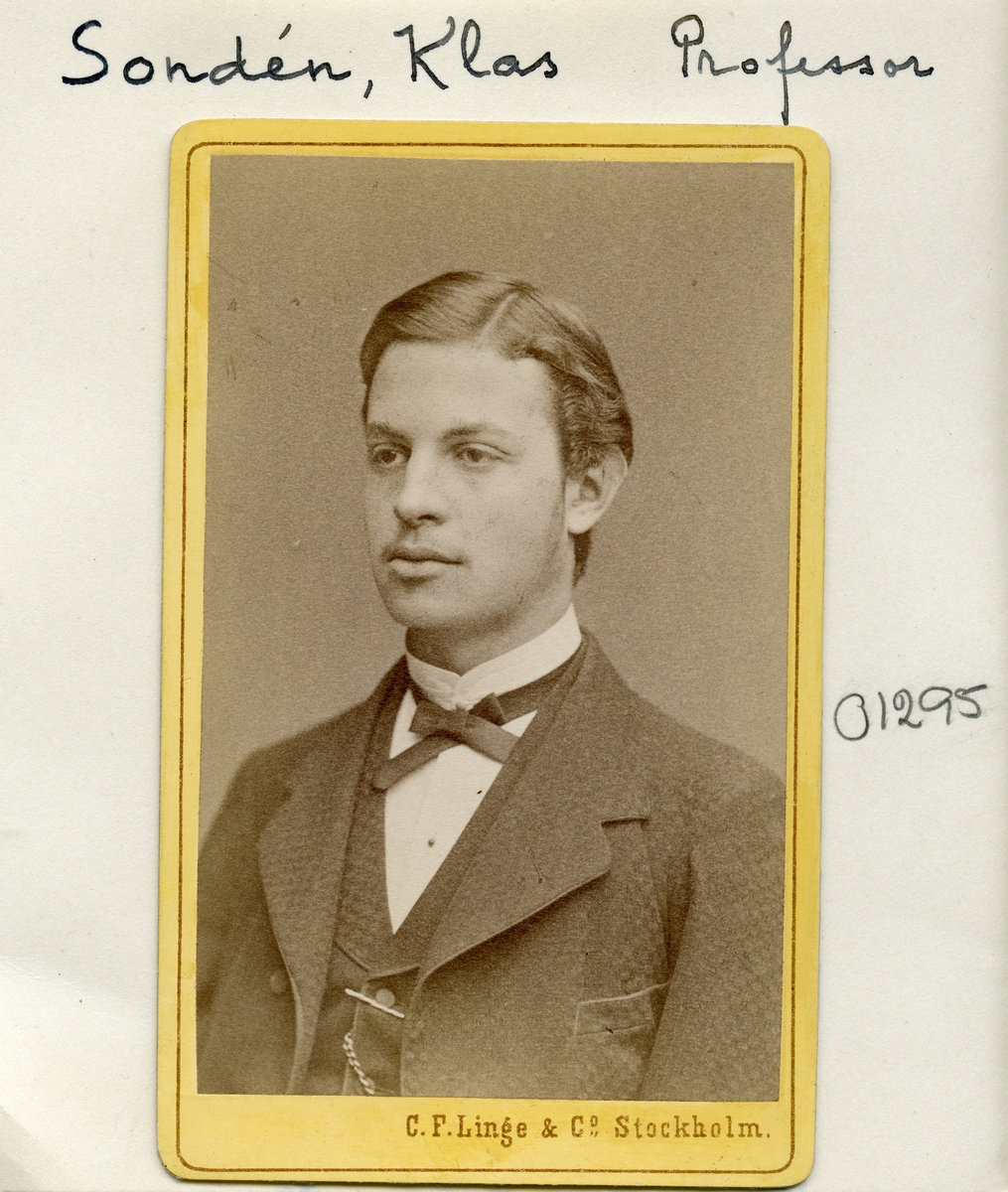 Klas Sondén - Östergötlands museum / DigitaltMuseum