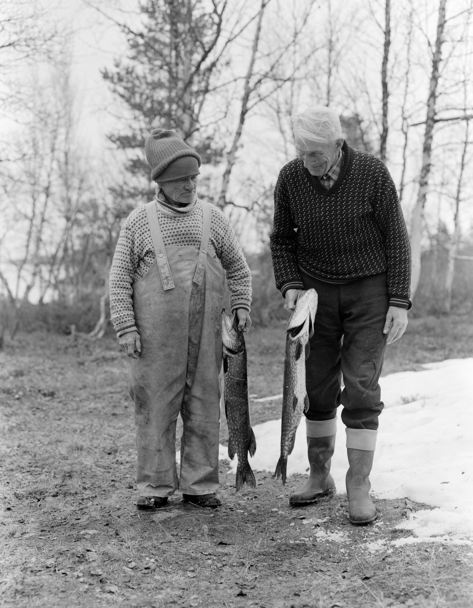 Joseph Bakken og Jo Bakken, begge fra Tufsingdalen i Os kommune i Nord ...