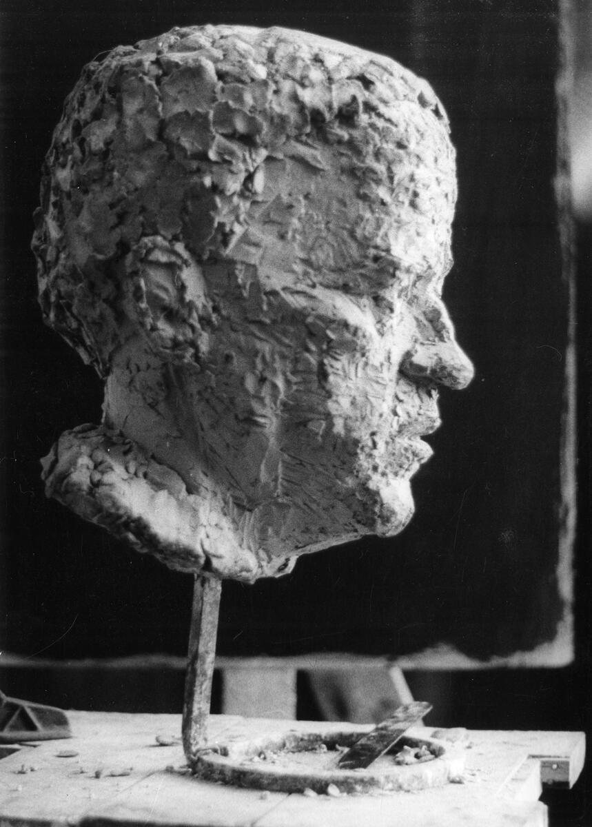 Porträtt, Lars Ahlin.; - Västernorrlands museum / DigitaltMuseum