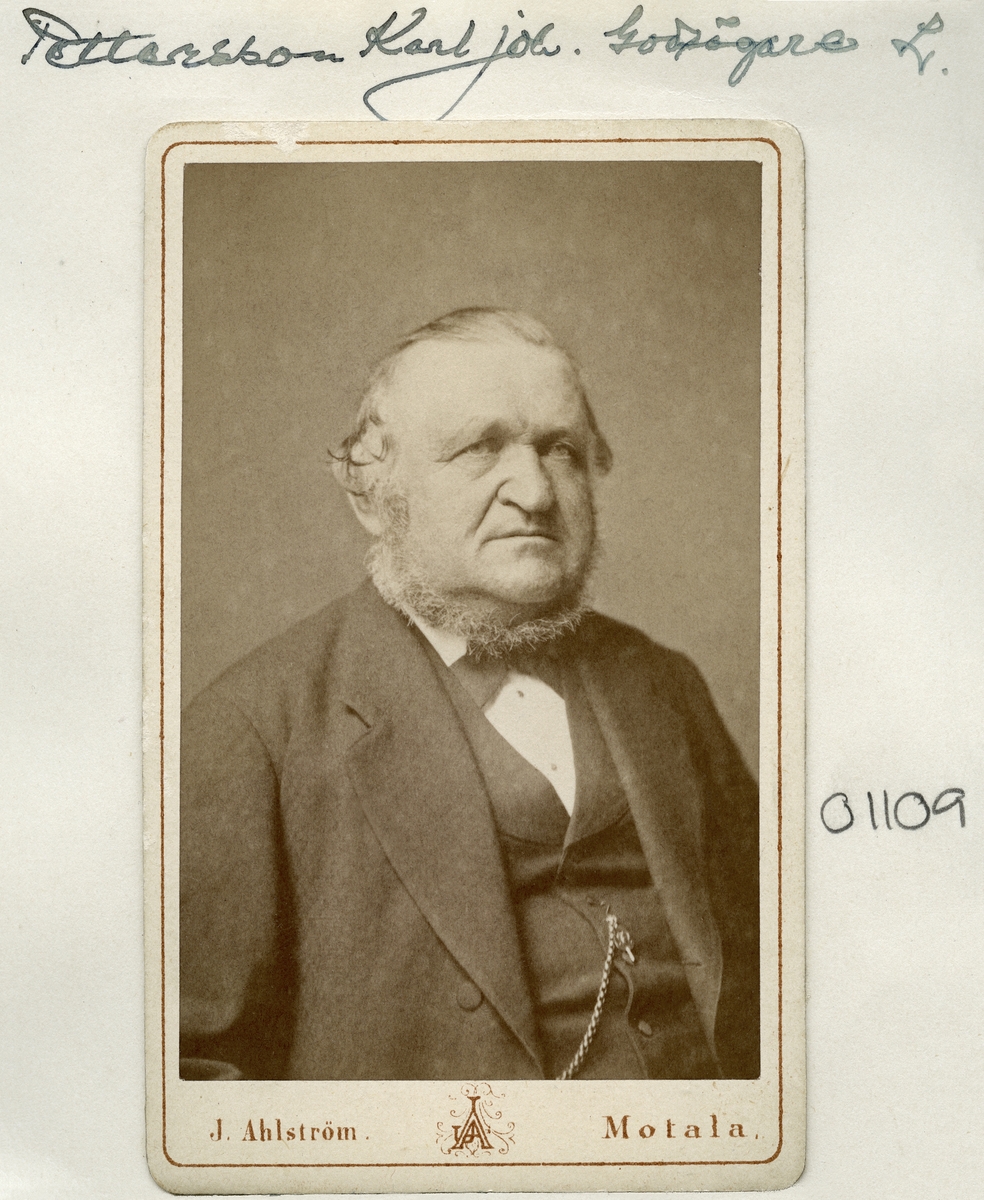 Karl Johan Pettersson (1818-1880) - Östergötlands museum / DigitaltMuseum