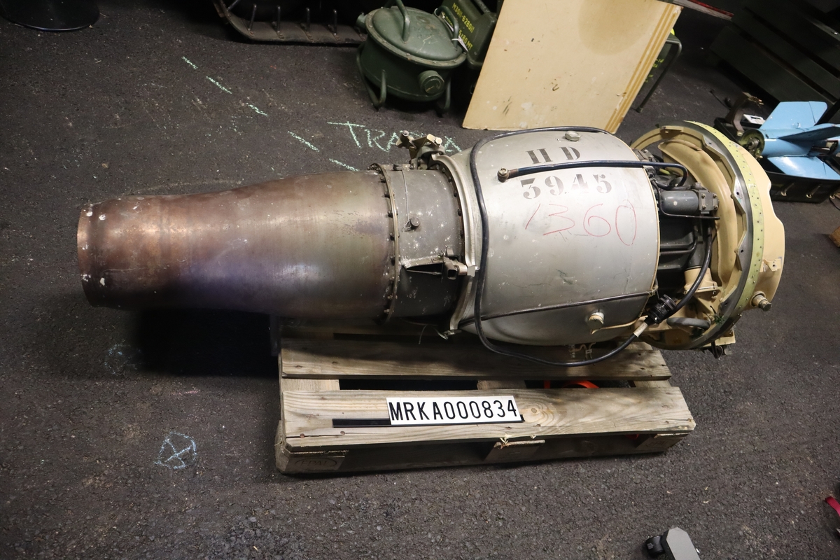 Jetmotor - Museum för rörligt kustartilleri / DigitaltMuseum