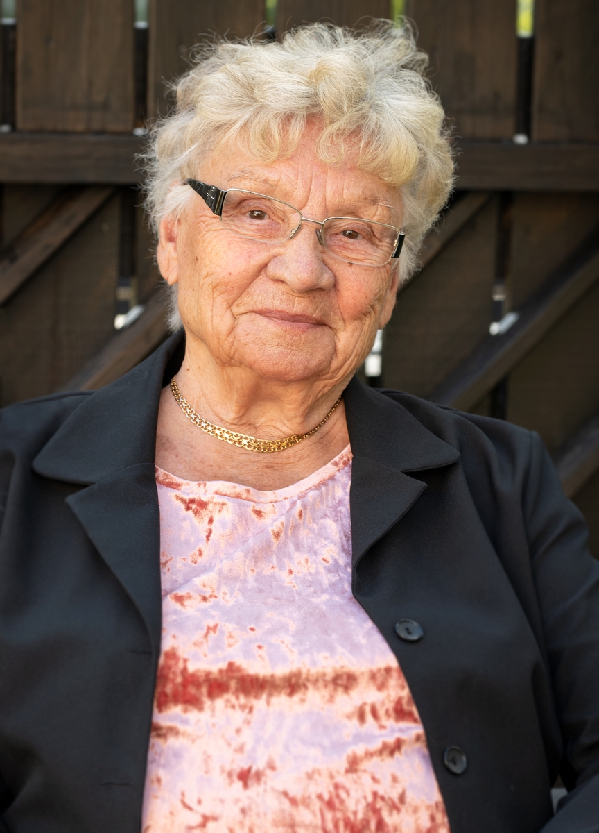 Maria Gilbert, 77 år efter att hon som fjortonåring flydde från Ormsö ...