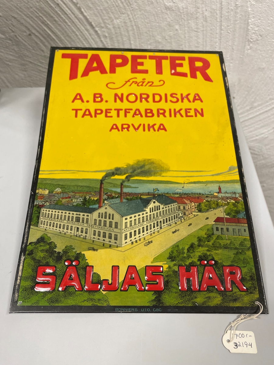 Skylt - Värmlands Museum / DigitaltMuseum