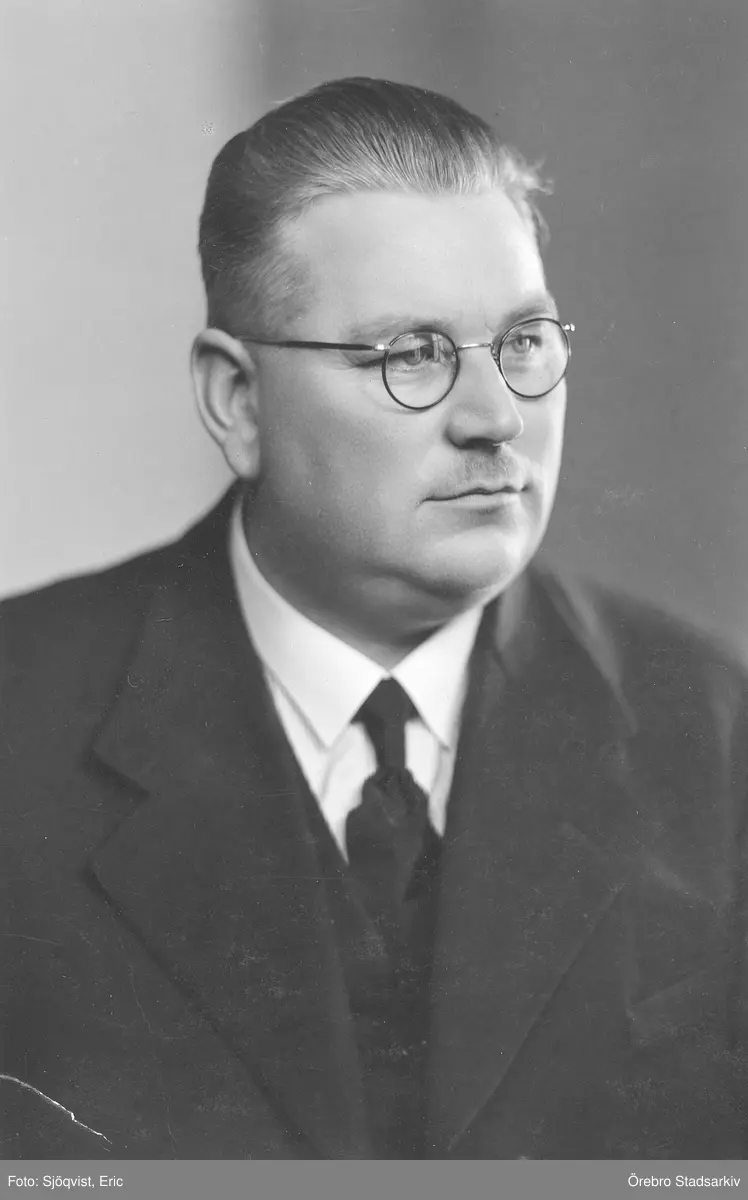 Missionssekreterare John Magnusson, 1940-tal - Örebro Stadsarkiv ...