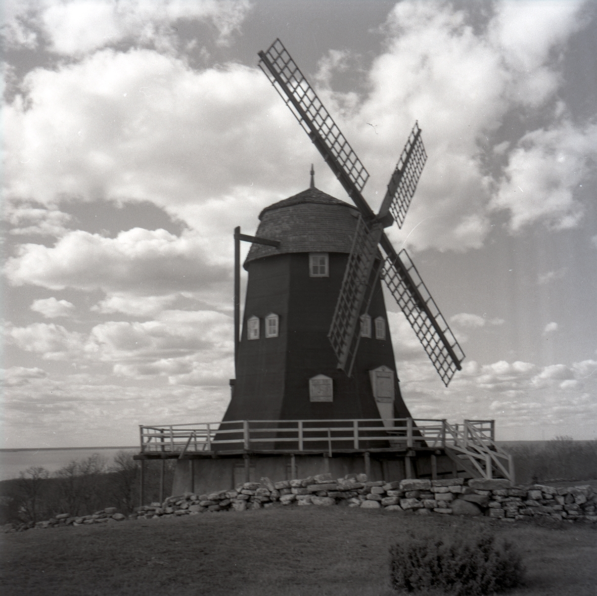 Den holländska kvarnen i Strandtorp. - Kalmar läns museum / DigitaltMuseum