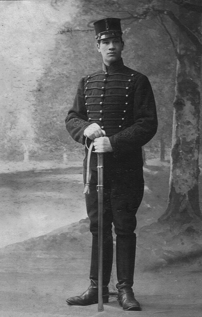Ett bildporträtt på soldaten Martin Hjort - Garnisonsmuseet Skaraborg ...