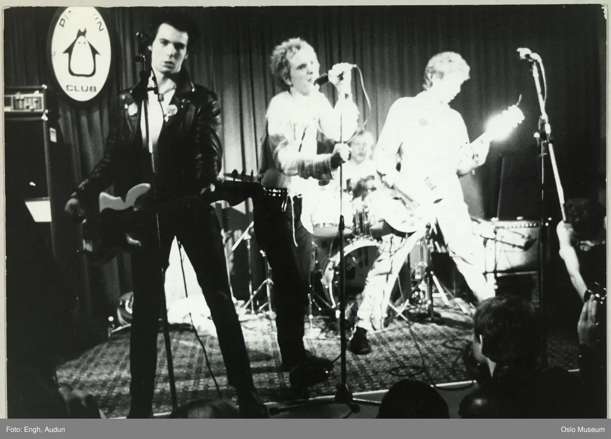 Sex Pistols Konsert Pingvin Club Oslo Oslo Museum Digitaltmuseum