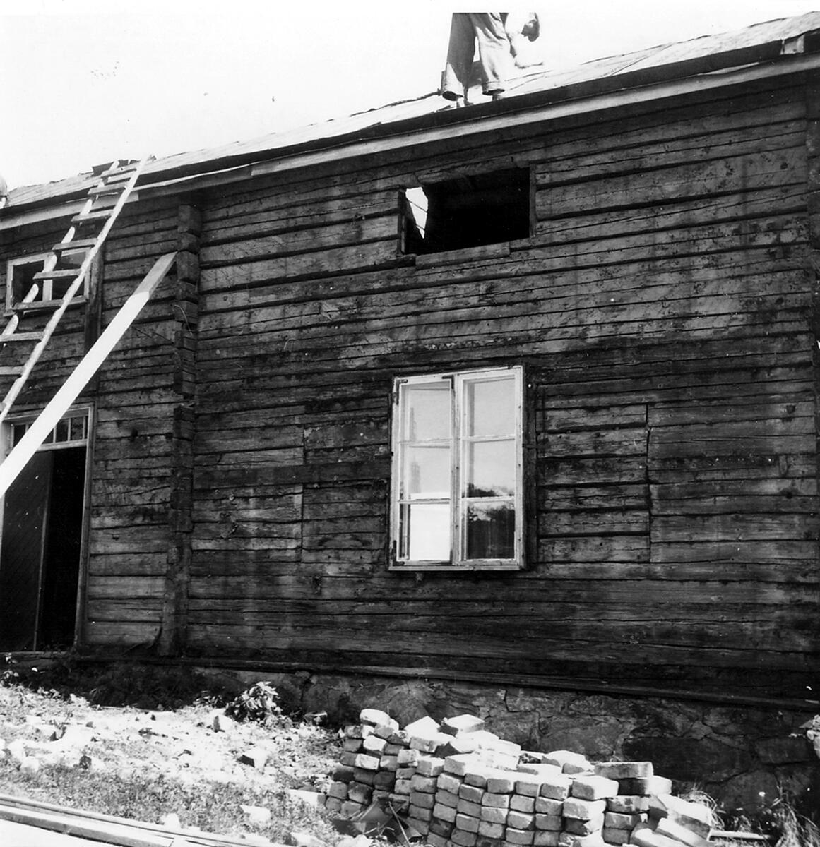 Gamla epidemisjukhuset rivs. - Västernorrlands museum / DigitaltMuseum