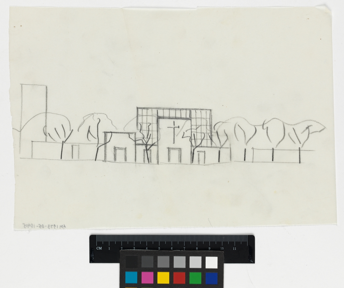 Ritning - ArkDes / DigitaltMuseum