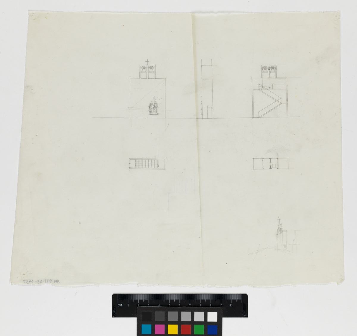 Ritning - ArkDes / DigitaltMuseum