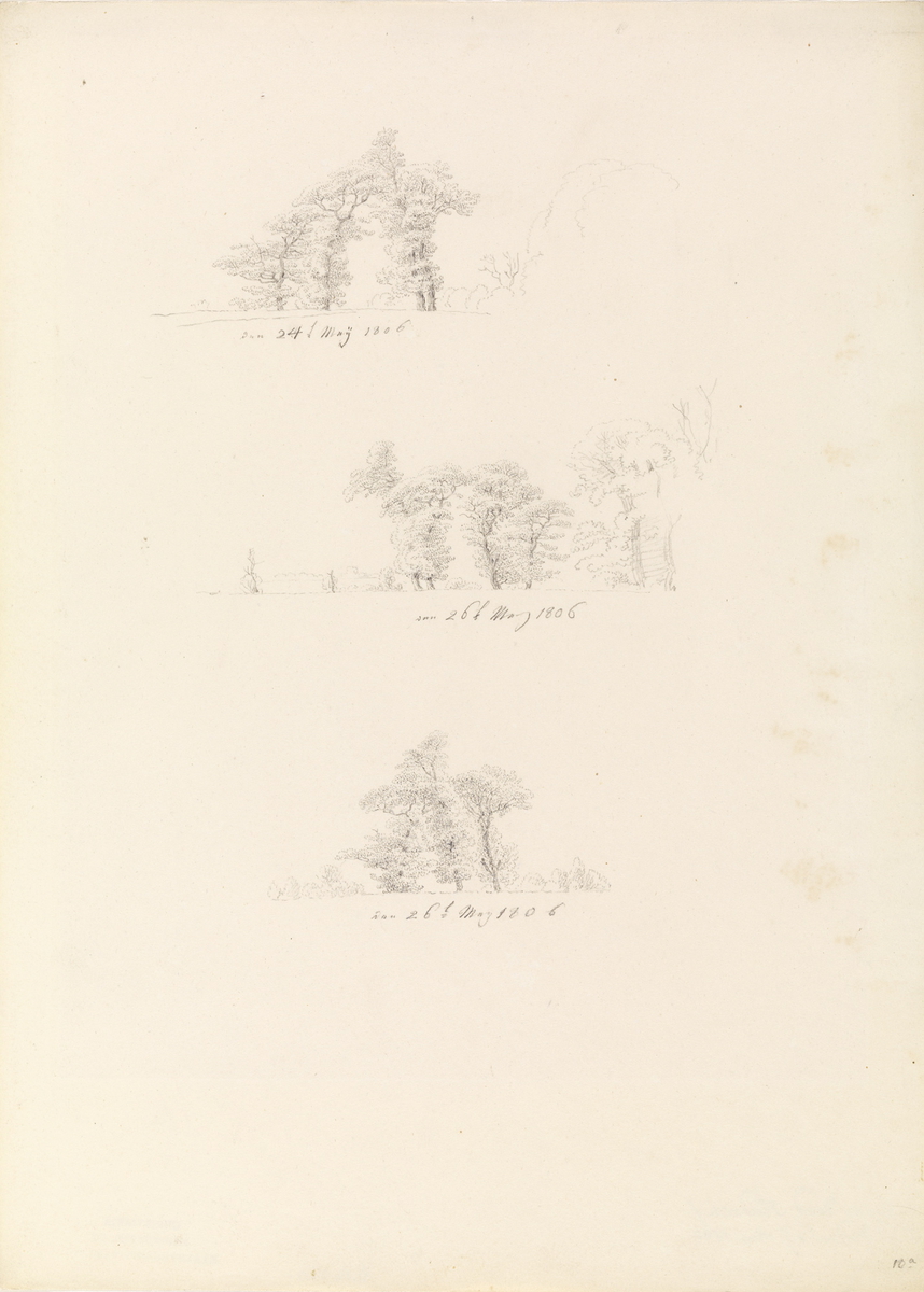 Tregrupper [Tegning] - Nasjonalmuseet, billedkunstsamlingene ...