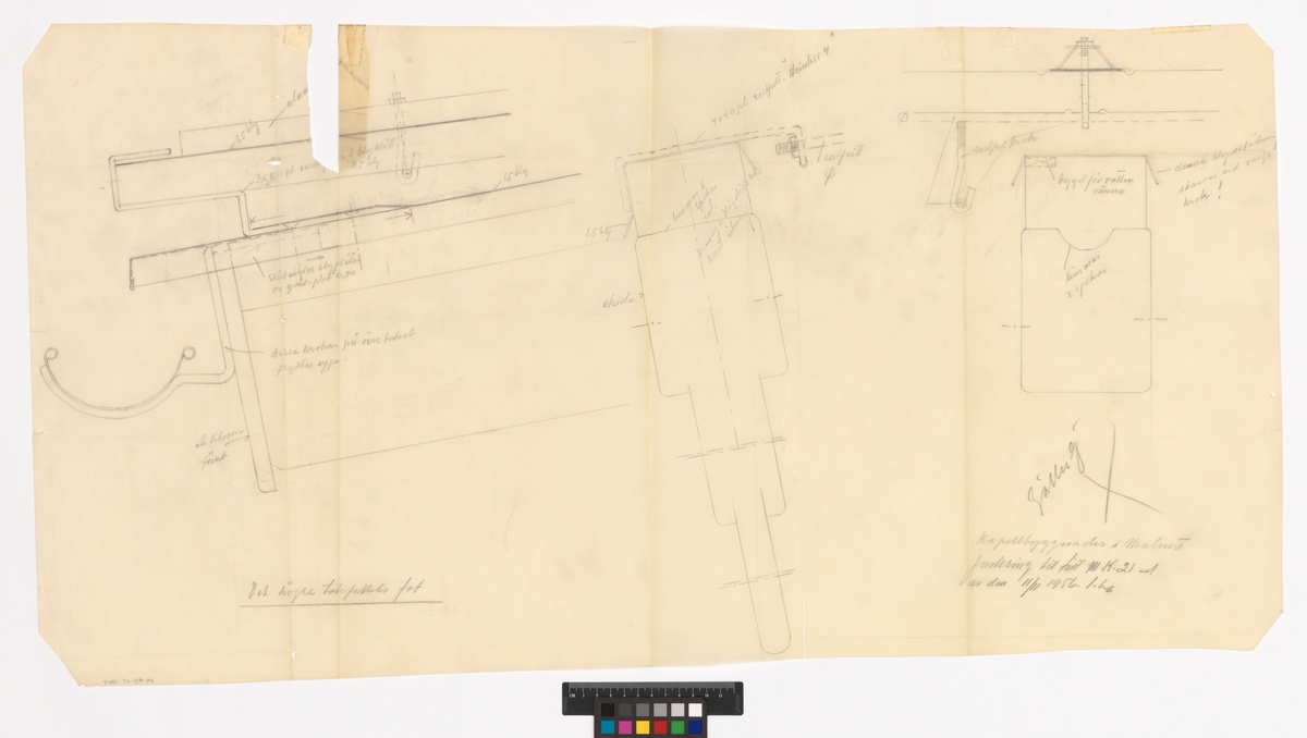 Ritning - ArkDes / DigitaltMuseum