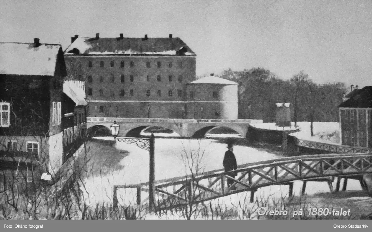 Örebro slott, 1880-tal - Örebro Stadsarkiv / DigitaltMuseum