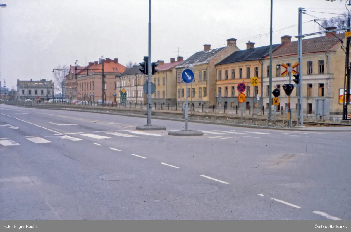 Gamla byggnader på Norr, 1970-tal - Örebro Stadsarkiv / DigitaltMuseum