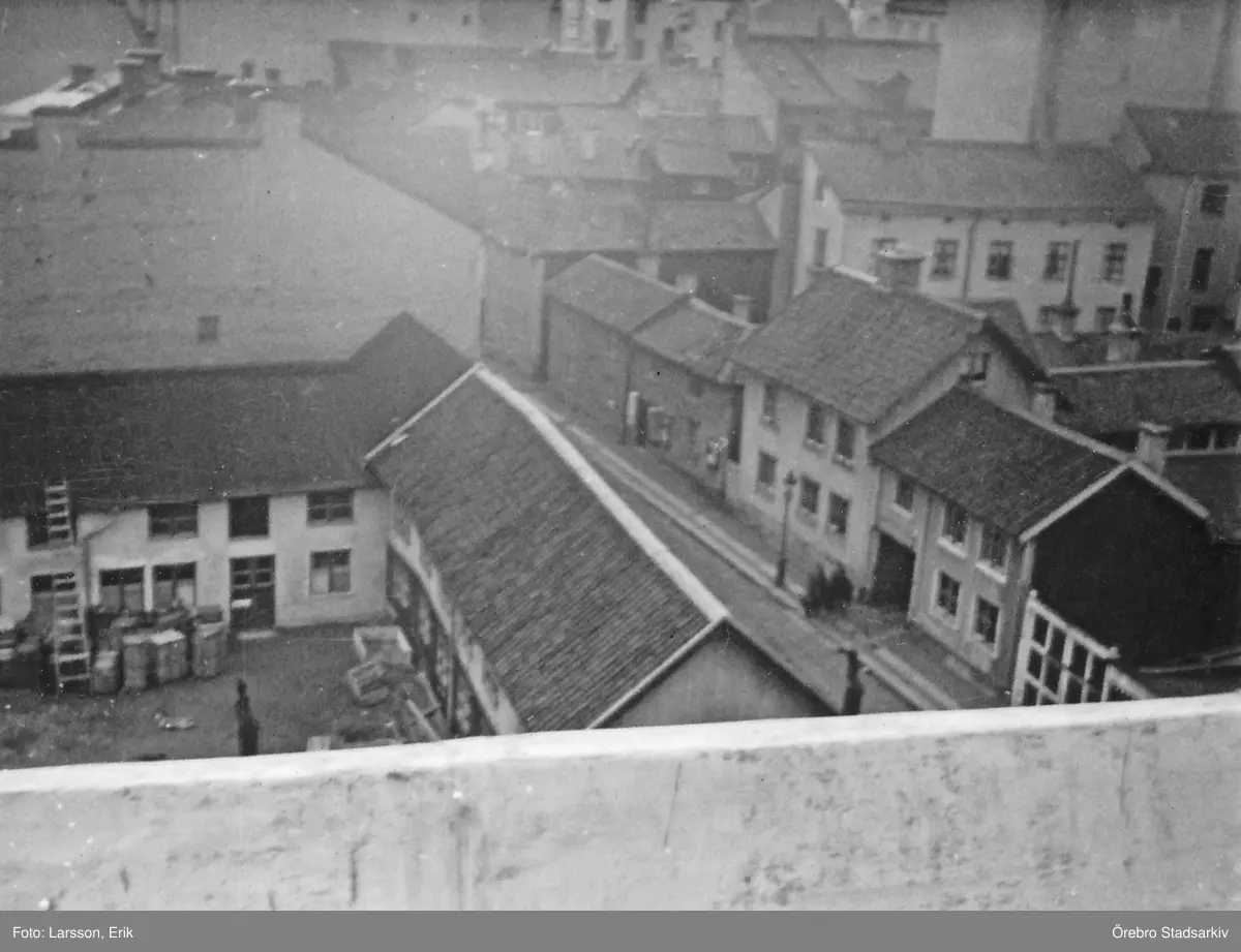 Vy söderut över Gamla gatan, 1937 - Örebro Stadsarkiv / DigitaltMuseum
