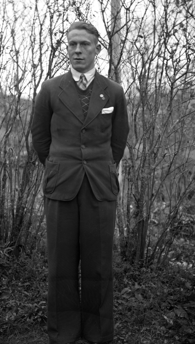 Portrettfoto av Hans Strandberg - Bø Museum / DigitaltMuseum