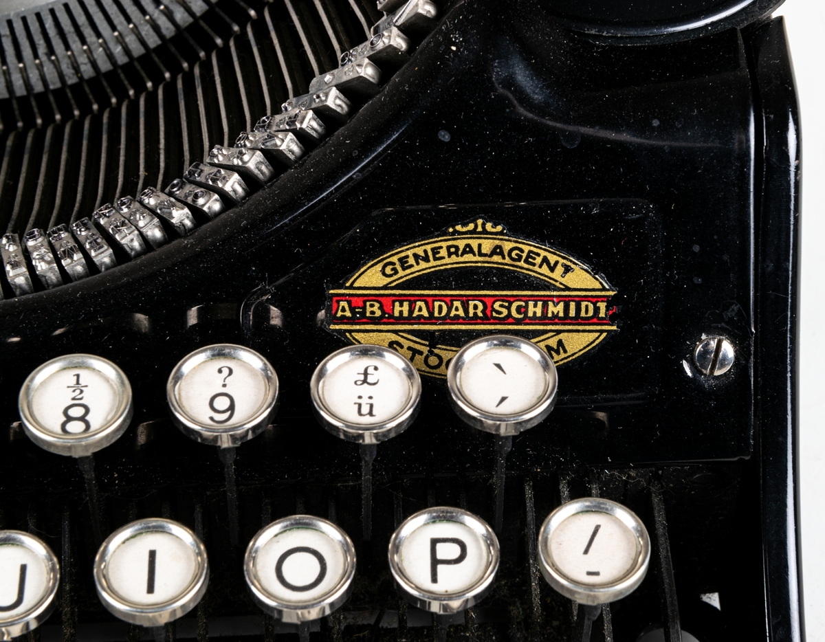 Skrivmaskin - Länsmuseet Gävleborg / DigitaltMuseum