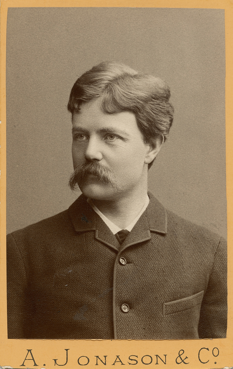 Portrett av Axel Jansson (?) - Maihaugen / DigitaltMuseum