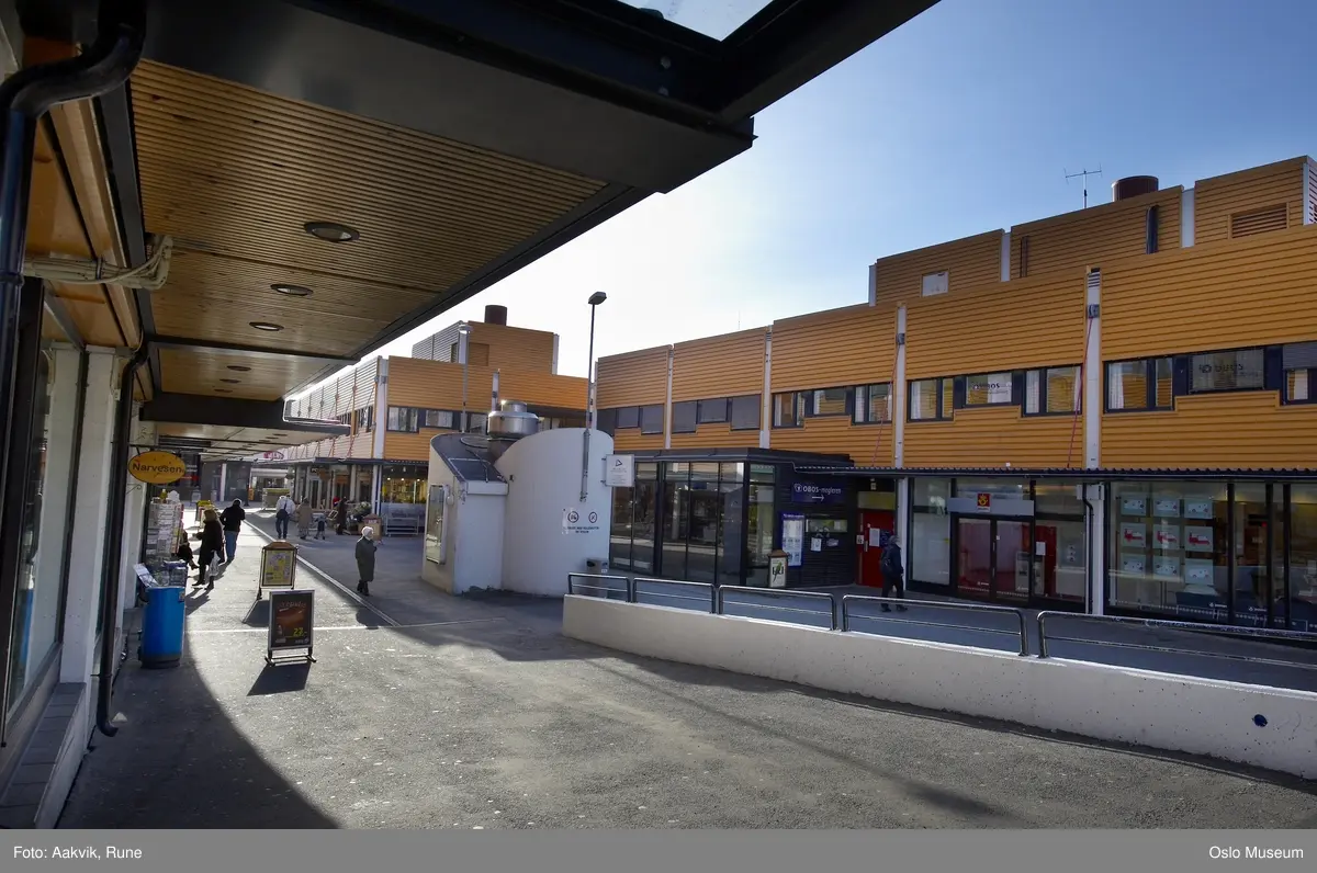 Holmlia senter. - Oslo Museum / DigitaltMuseum