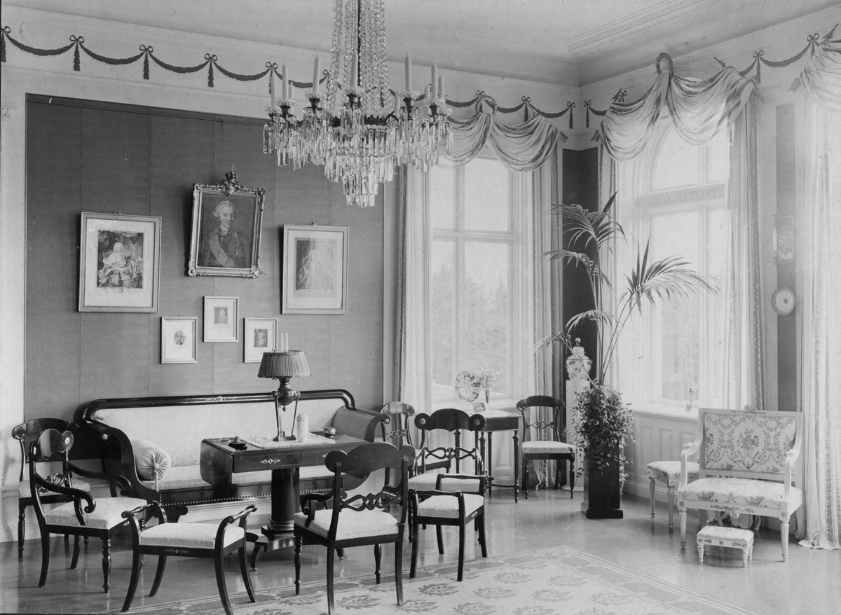 Grosshandlare Erik Kronbergs sommarbostad, Engeltofta, Norrlandet ...