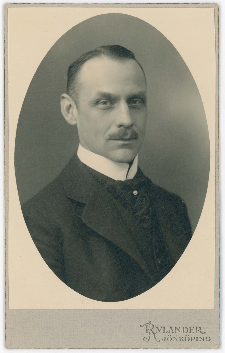 Porträtt på Friherre Gustaf Adolf Lagerfelt, Kapten vid Smålands ...