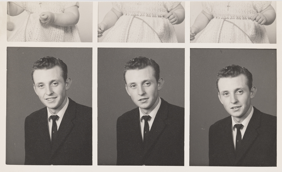 Polyfoto av mann - Museene i Akershus / DigitaltMuseum