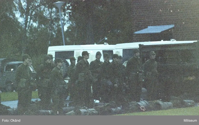 Visitation efter fria kriget. - Miliseum / DigitaltMuseum