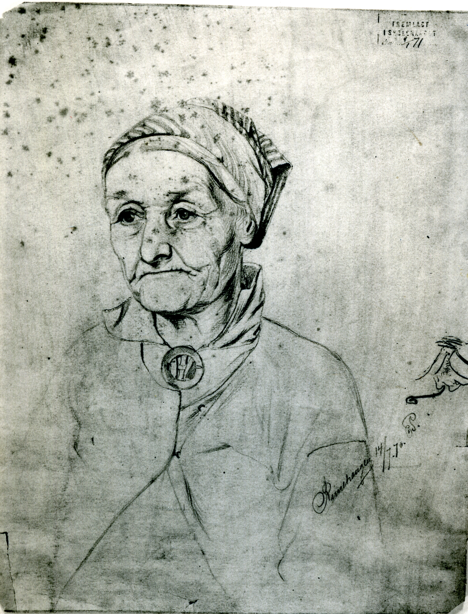 Tegning av E: Pettersen 1870 av Kari Rimehaugen - Hallingdal museum ...