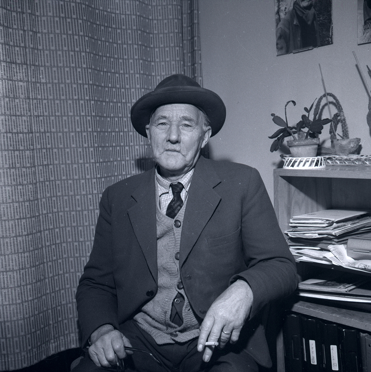 Karl Hagman. Troligen reproduktion. Bilden hörde samman med bilder från ...