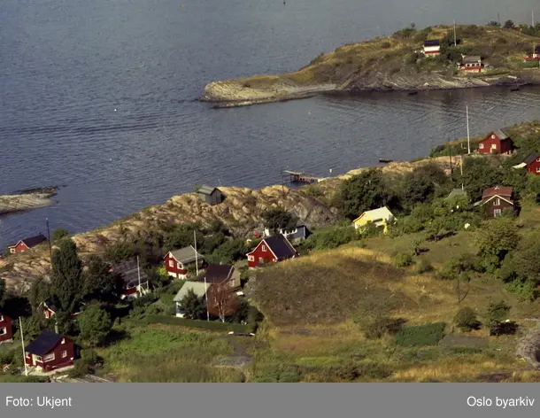 Nakholmen (Flyfoto) - Oslo byarkiv / DigitaltMuseum