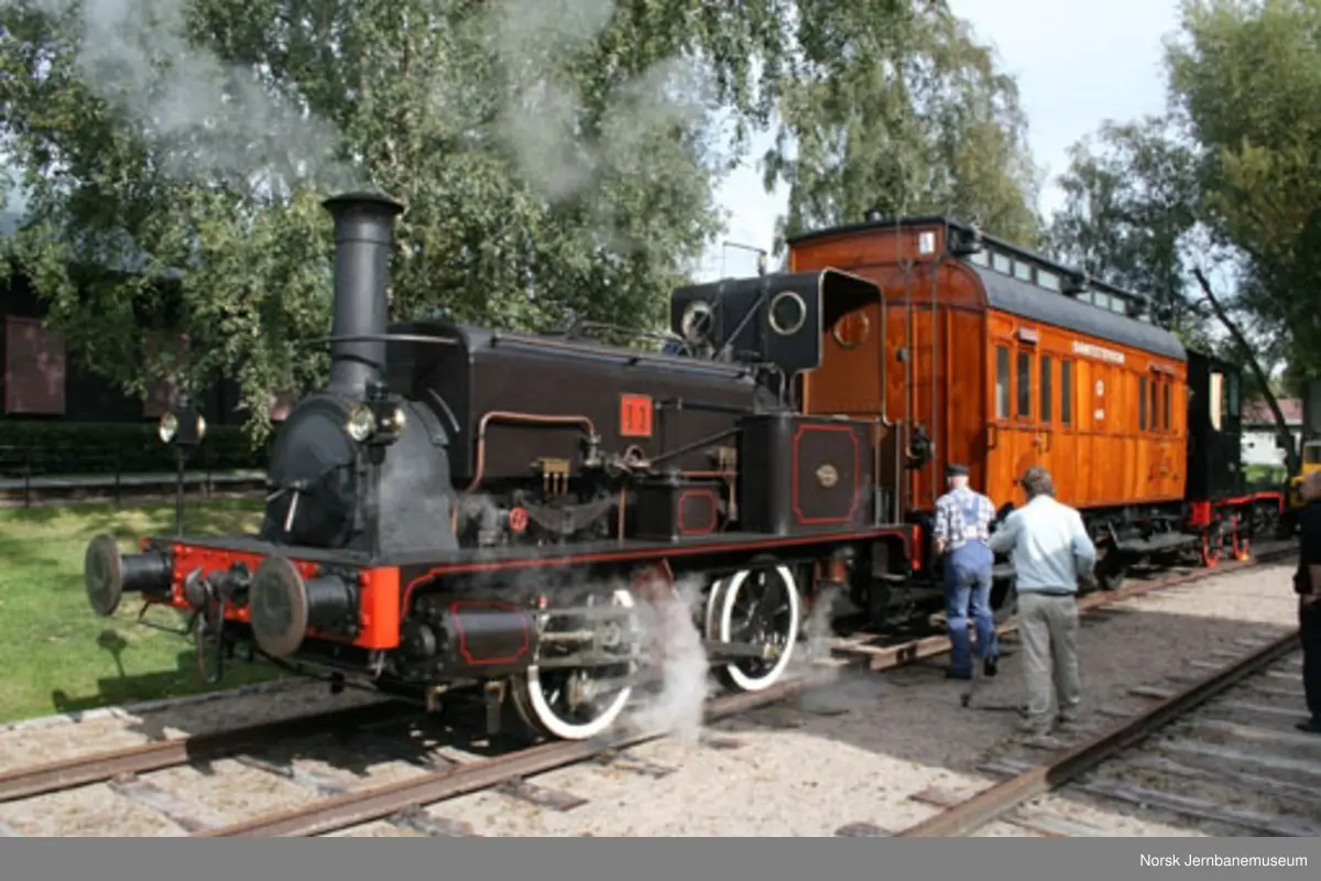 Damplokomotiv - Norsk jernbanemuseum / DigitaltMuseum