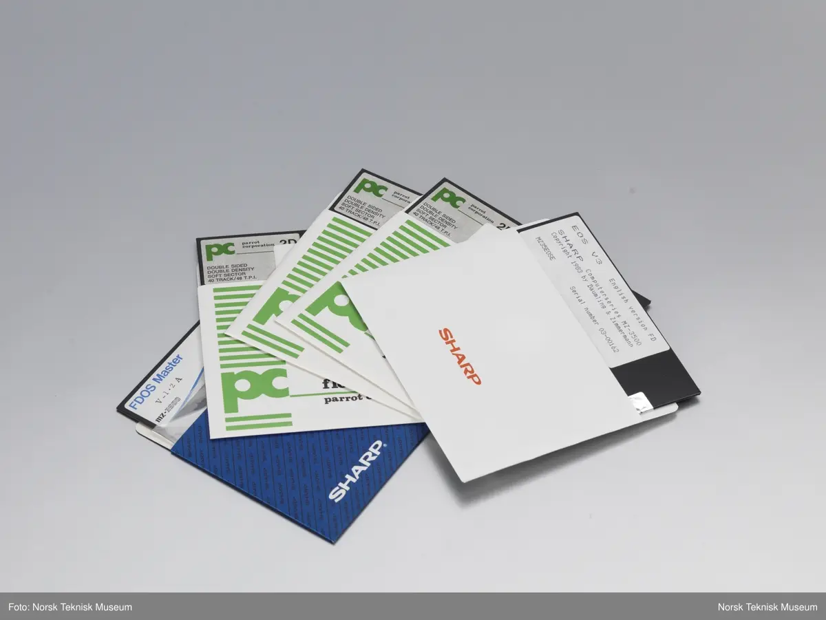 Disketter - Norsk Teknisk Museum / DigitaltMuseum