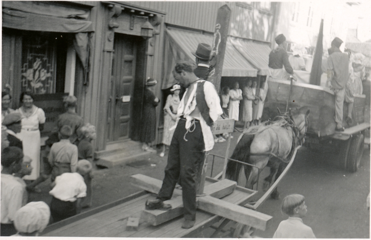 Breviksdag ca. 1940, Brevik indre havn, opptog - Telemark Museum ...