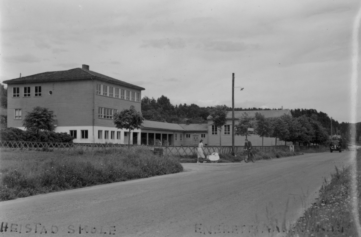 Heistad skole, Porsgrunn - Telemark Museum / DigitaltMuseum