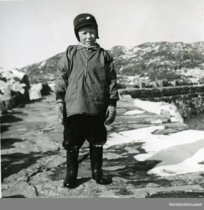 Arne Andersen på Moloen - Nordlandsmuseet / DigitaltMuseum