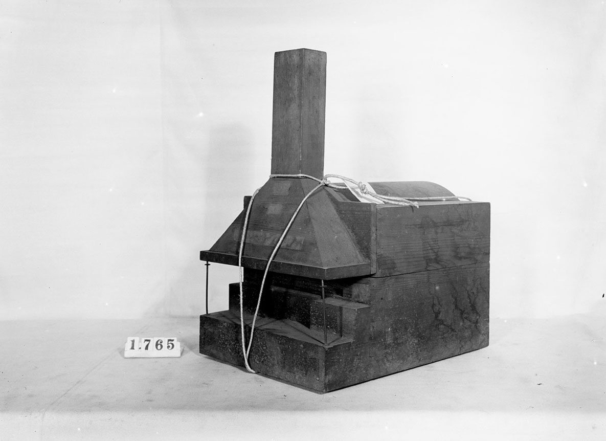 Bakugn, modell - Tekniska museet / DigitaltMuseum