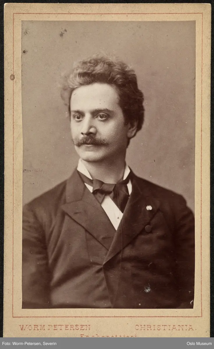 David Popper. - Oslo Museum / DigitaltMuseum