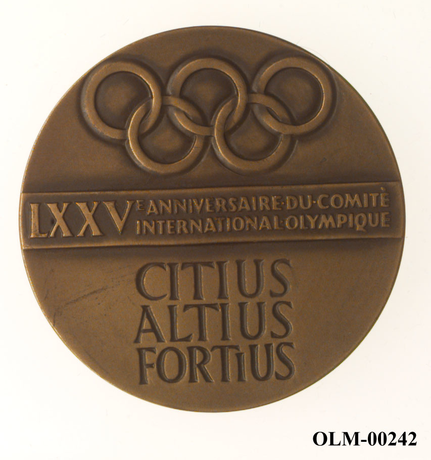 Medalje - Norges Olympiske Museum / DigitaltMuseum